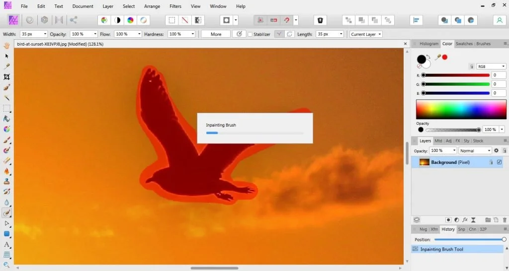 How to Remove Objects in Affinity Photo