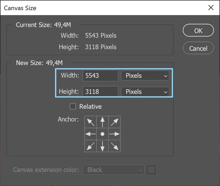 How to Change Canvas Size in Photoshop