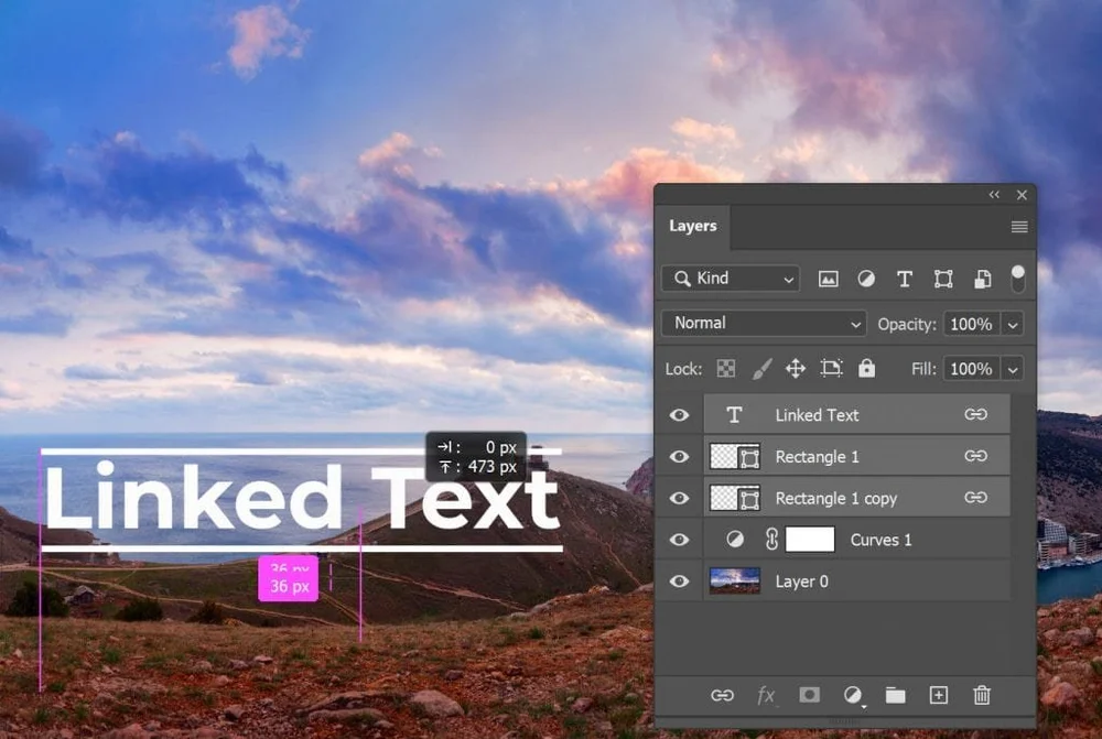 How to Link Layers in Photoshop