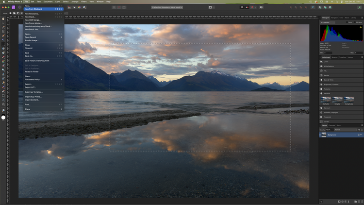 How to Crop to Selection in Affinity Photo 2
