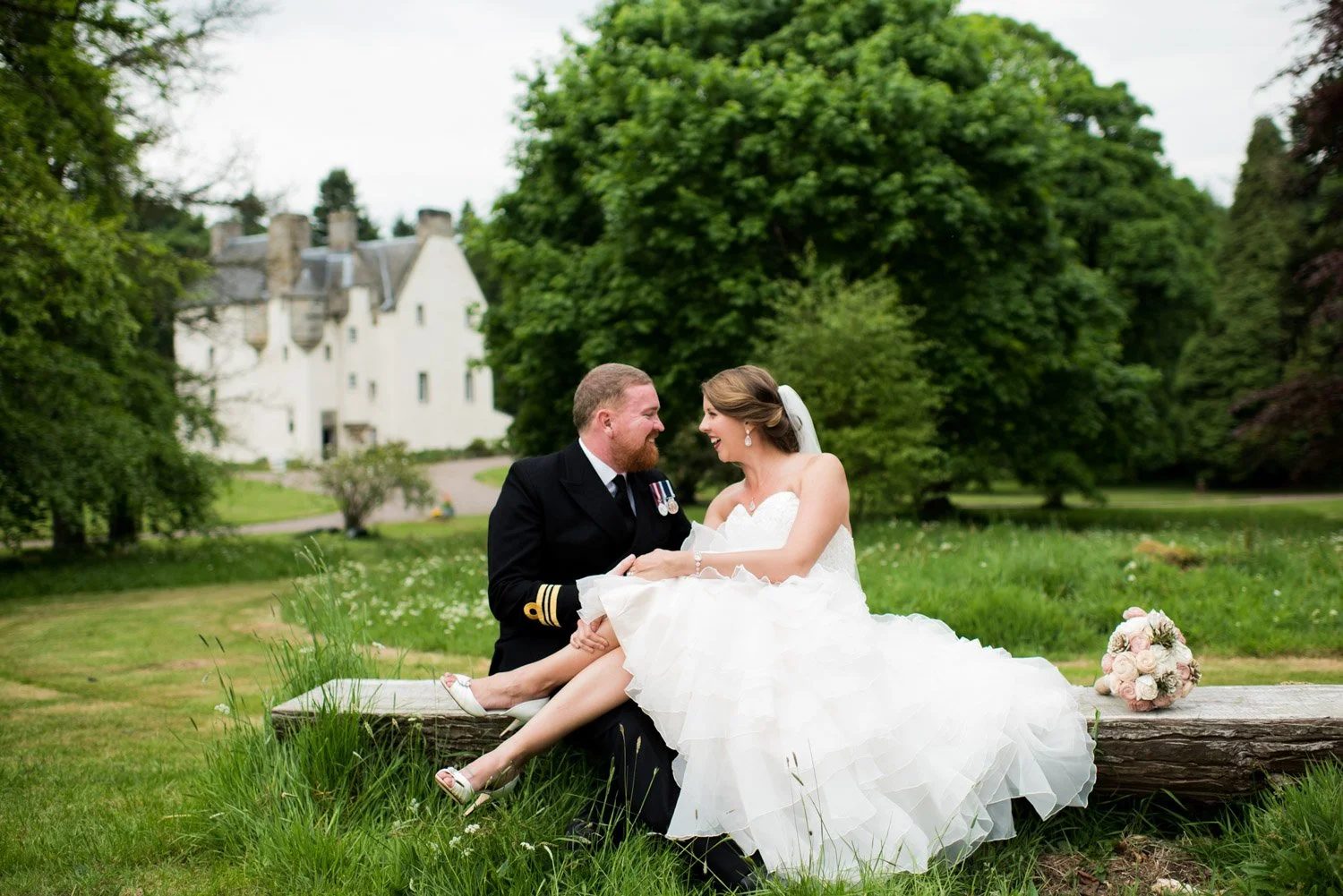 Romantic Castle Backdrop — TULLIBOLE CASTLE