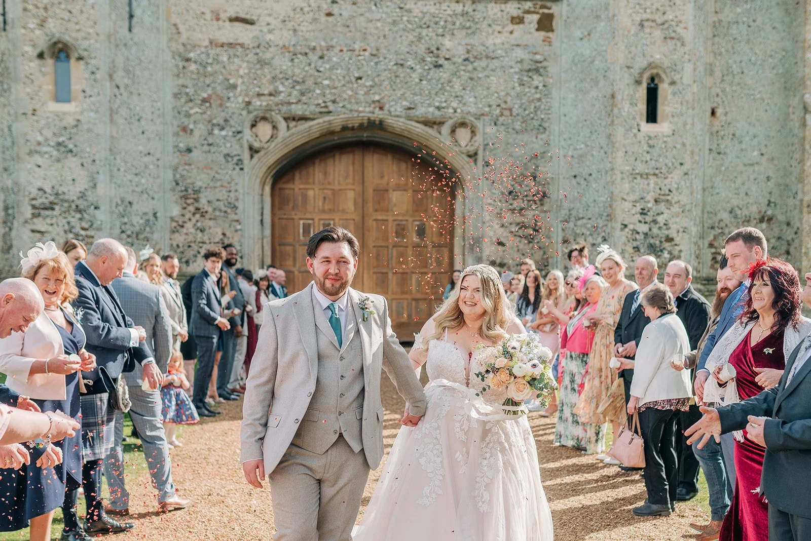 Pentney Abbey Wedding - Spring Norfolk Wedding - Caitlin & Jack ...
