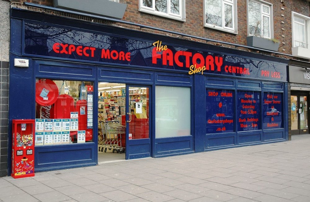 Stores — The Factory Shops (Essex) Ltd