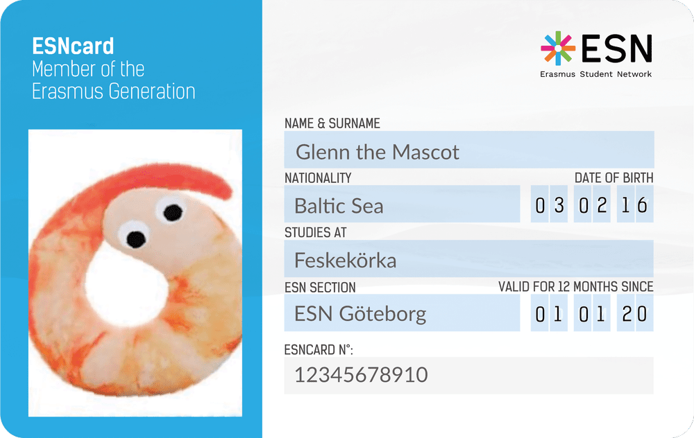ESNcard — ESN Göteborg