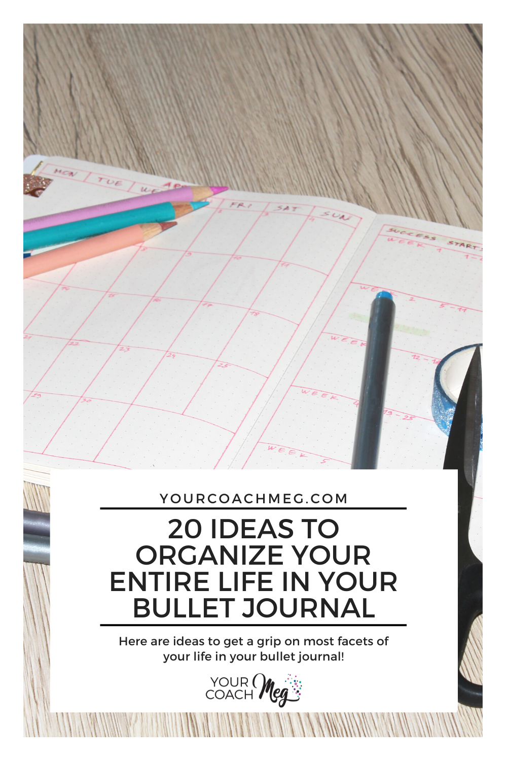 20 Ideas to Organize Your Entire Life in Your Bullet Journal — Your ...