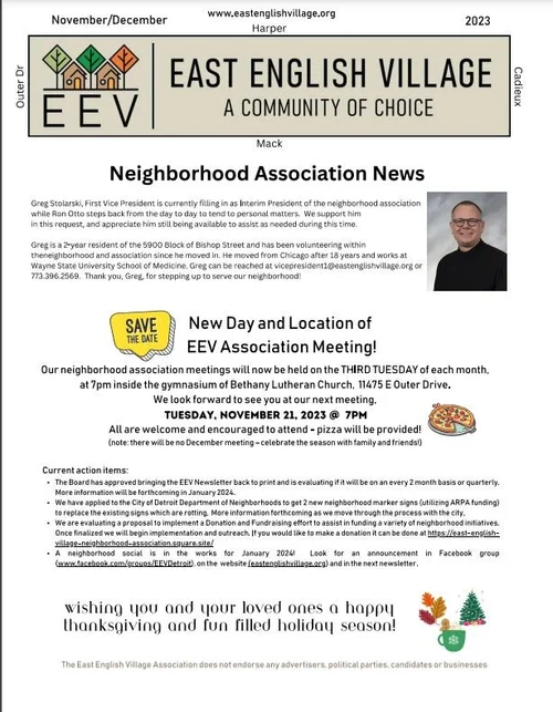 Blog 2 — East English Village