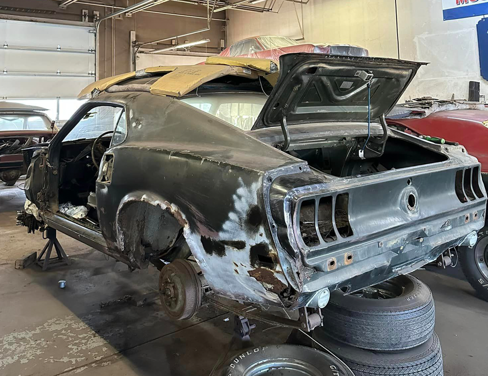 1969 Ford Mustang Mach 1 Restoration In Progress — Mustang Restorations ...