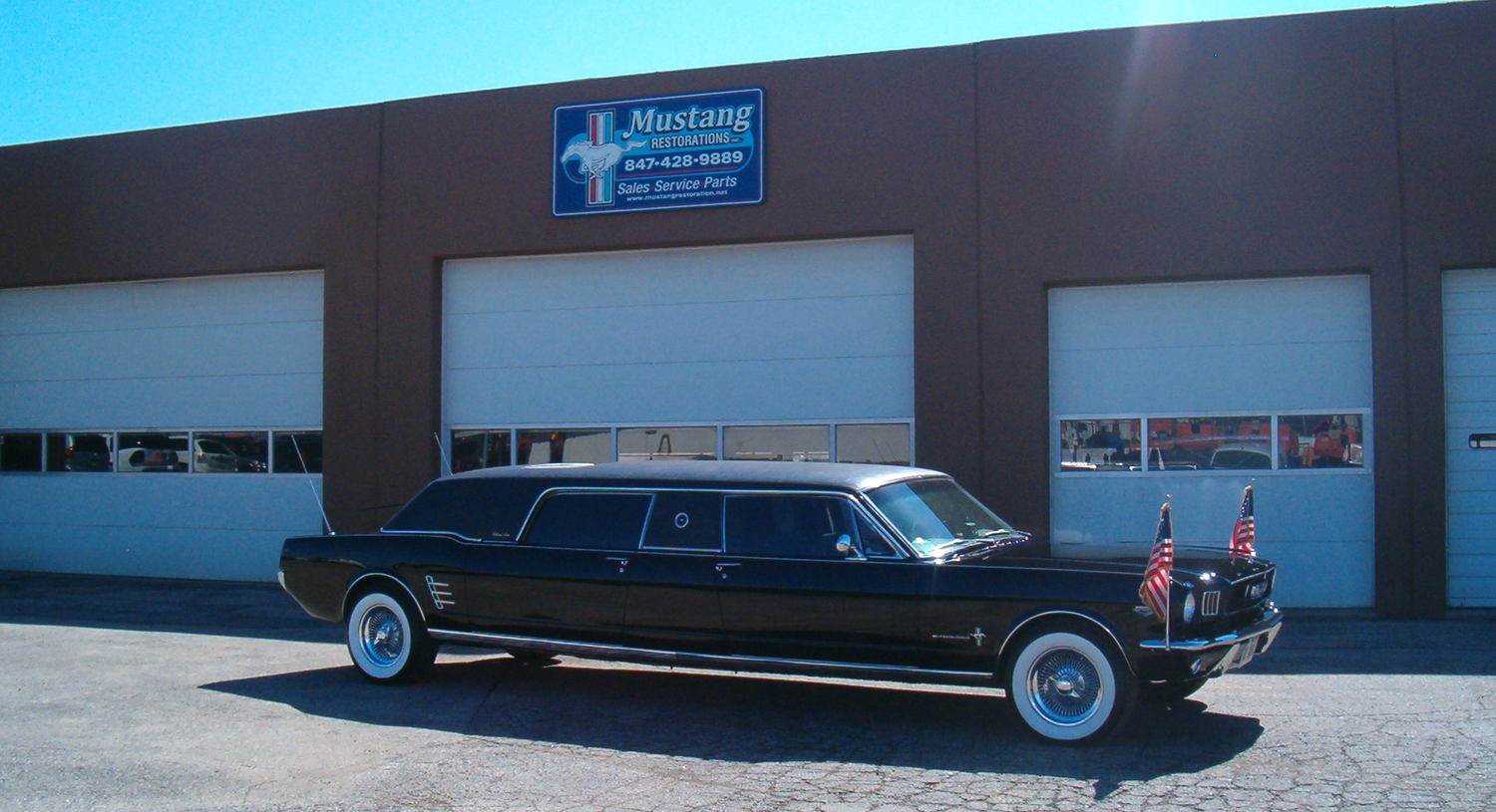 Mustang Limousine — Mustang Restorations, Inc. specialize in rotisserie ...