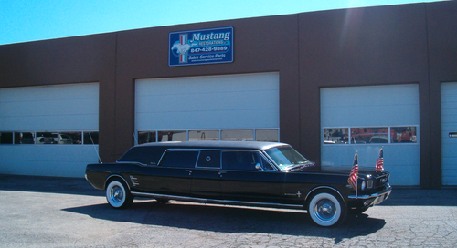 Mustang Limousine — Mustang Restorations, Inc. specialize in rotisserie ...