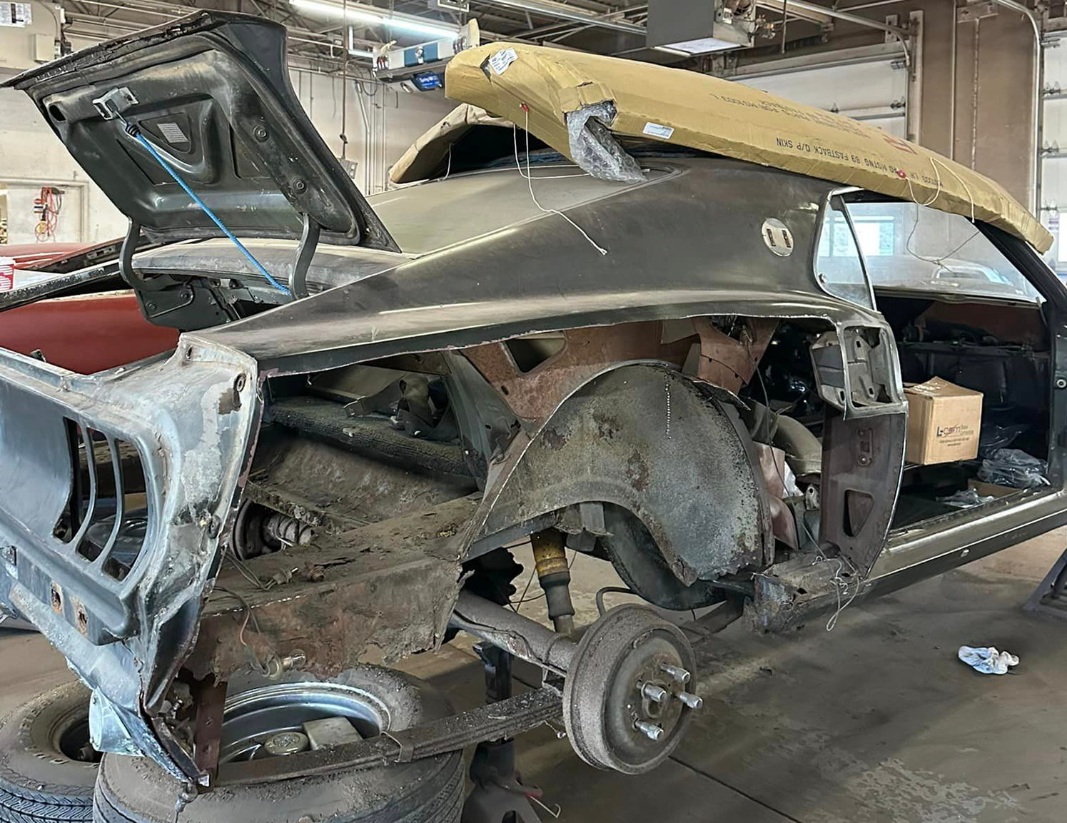 Frame-Off Rotisserie Ford Mustang Restoration — Mustang Restorations ...