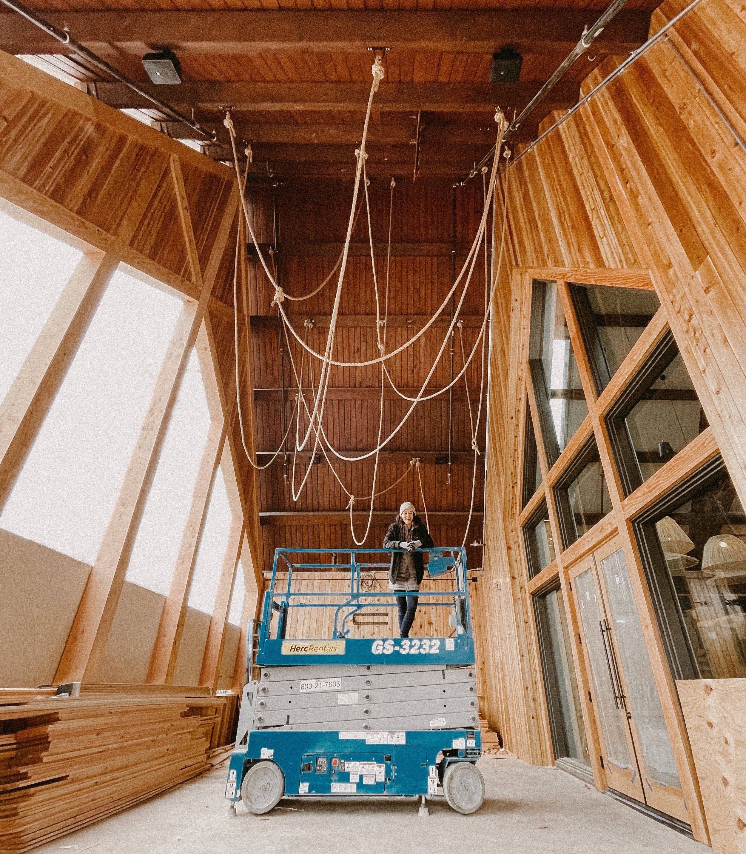 Restaurant Rope Art Houston — FIBROUS | Custom Fiber Art & Commercial ...