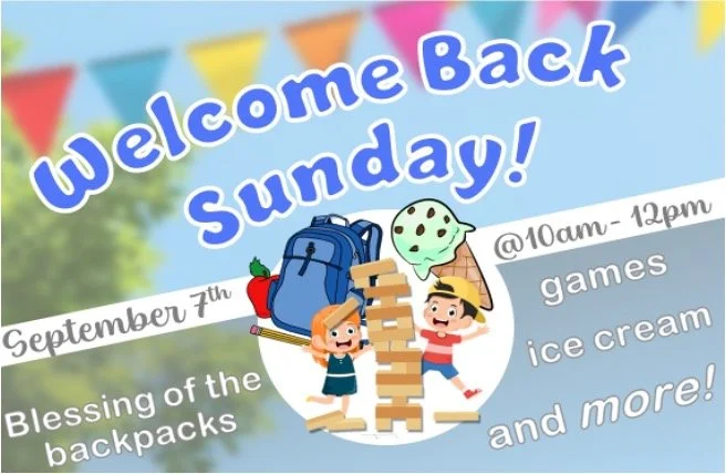 Welcome Back Sunday — Hilltop Church