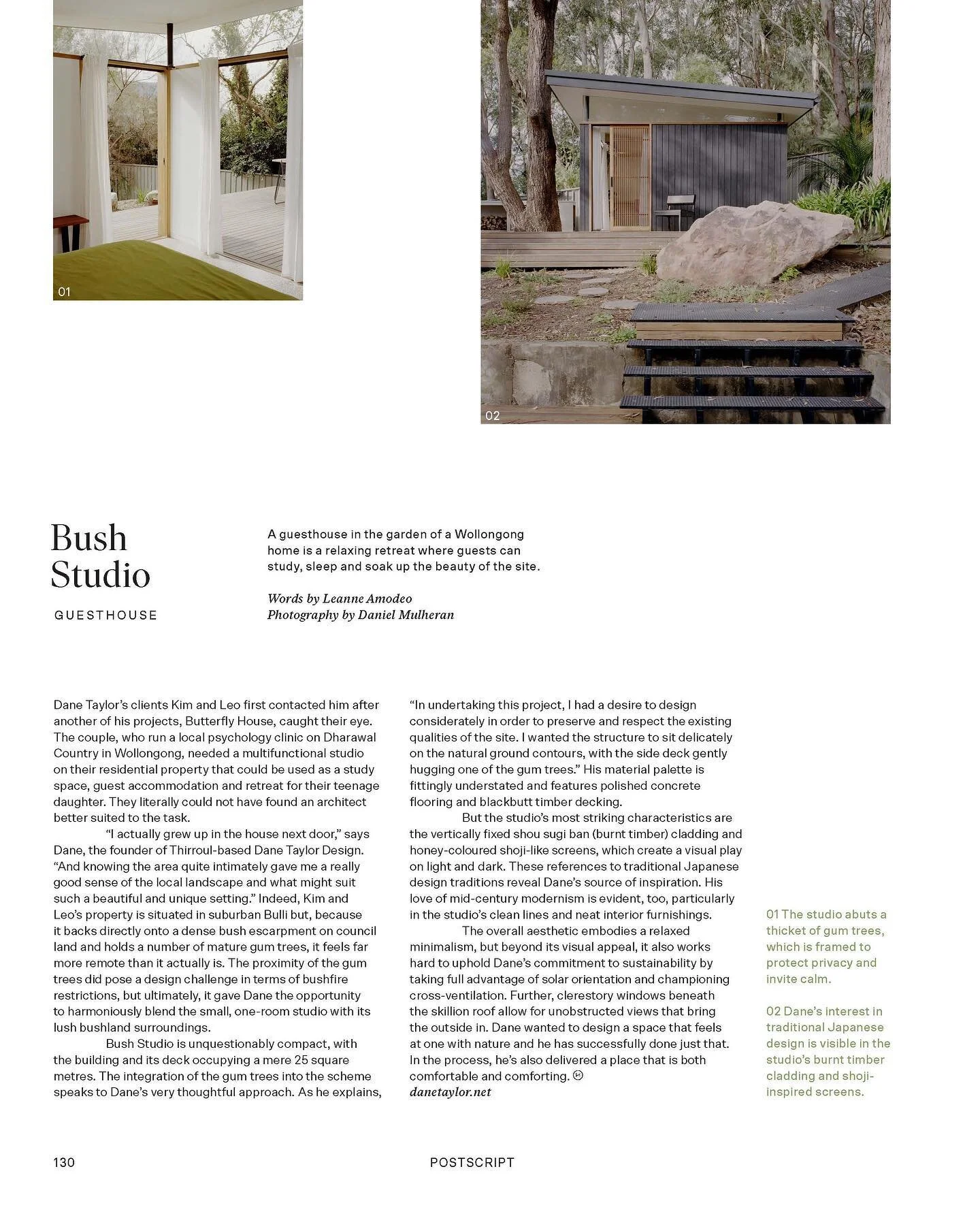 About — Dane Taylor Design | Residential Architecture Studio | Illawarra