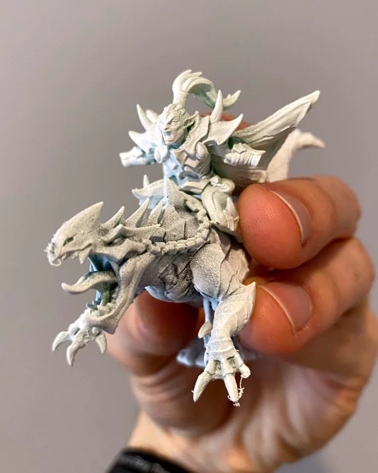 Past Work - Resin Tabletop Miniatures — In Iteration - Design & 3D Printing