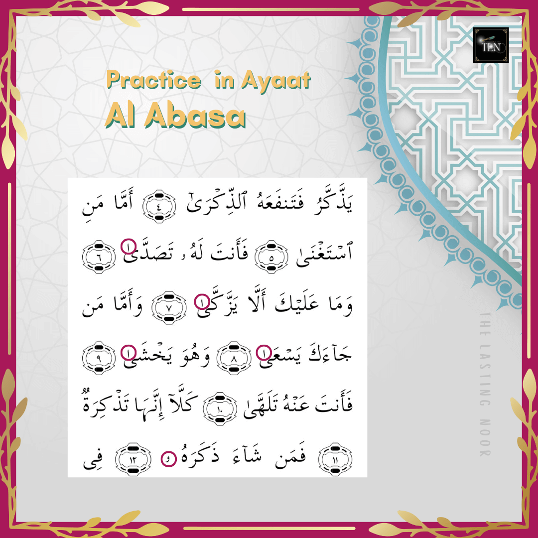 Quran Tajweed Symbols part 2 — The Lasting Noor