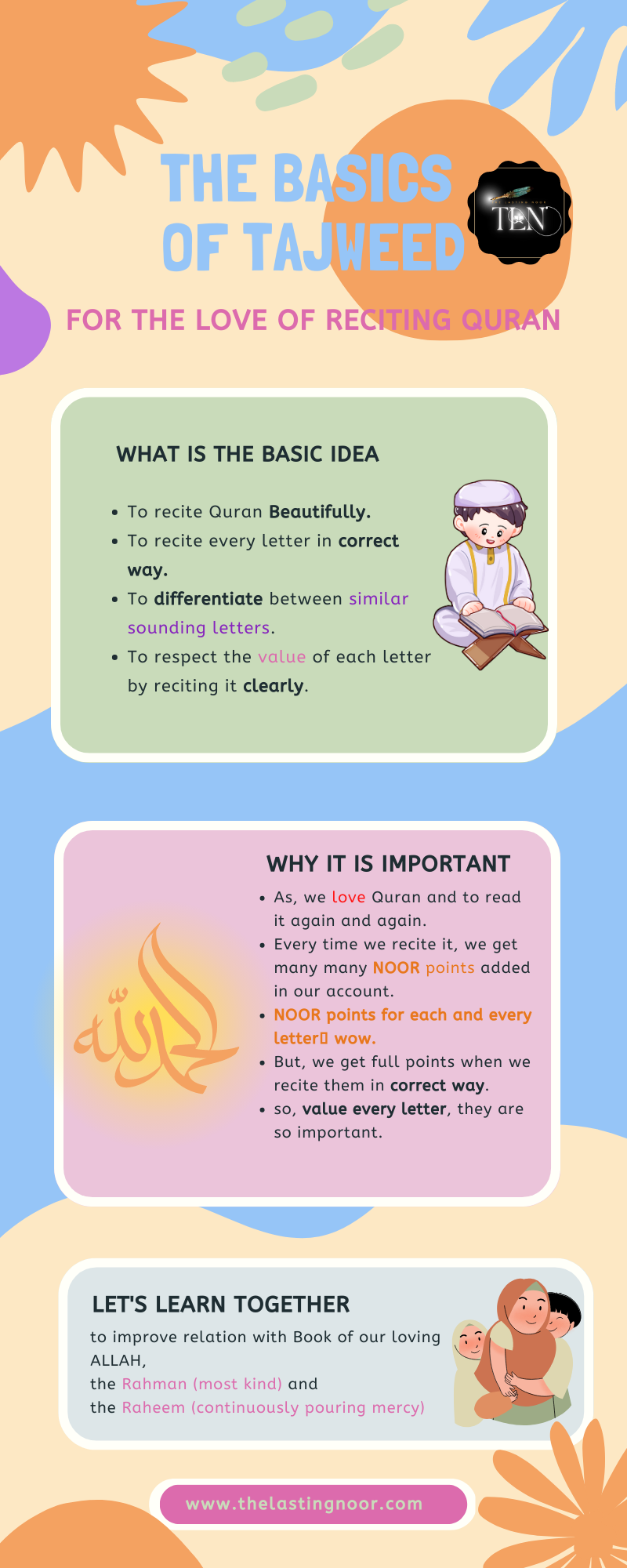 Tajweed Intro — The Lasting Noor