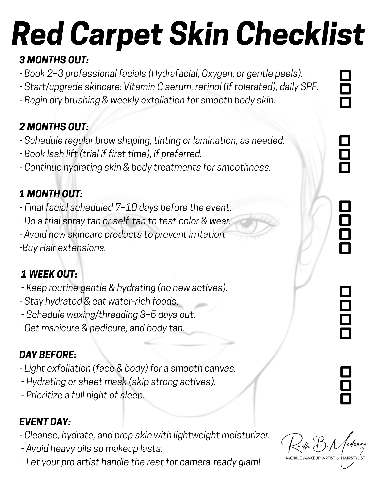 The Ultimate Guide to Prepping Your Skin for a Red Carpet Event (3 ...