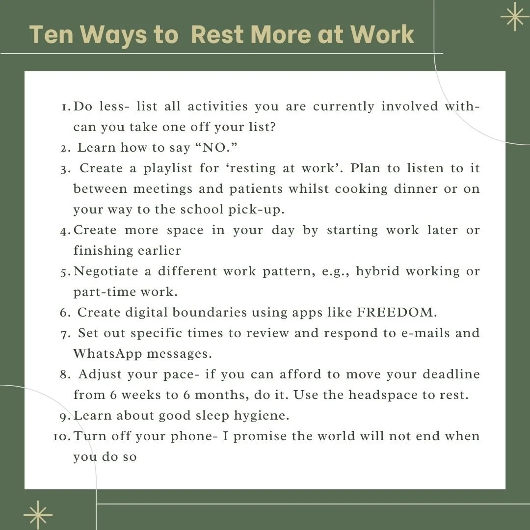 Rest-the Most Underrated Superpower We Must All Cultivate — DR ISIOMA OKOLO