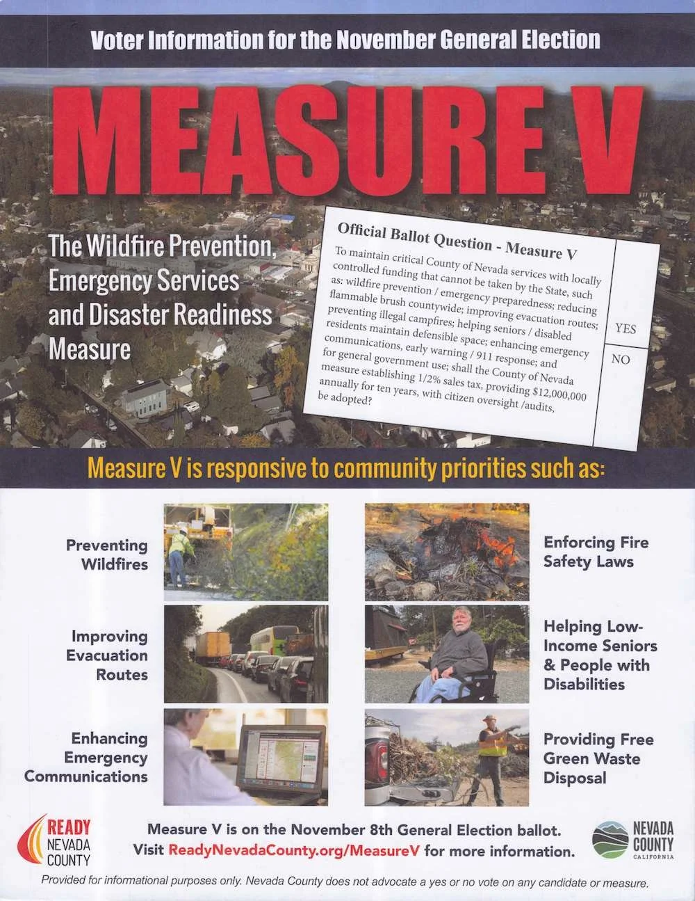 FPPC Investigating Nevada County’s Measure V Mailers — Sierra Thread