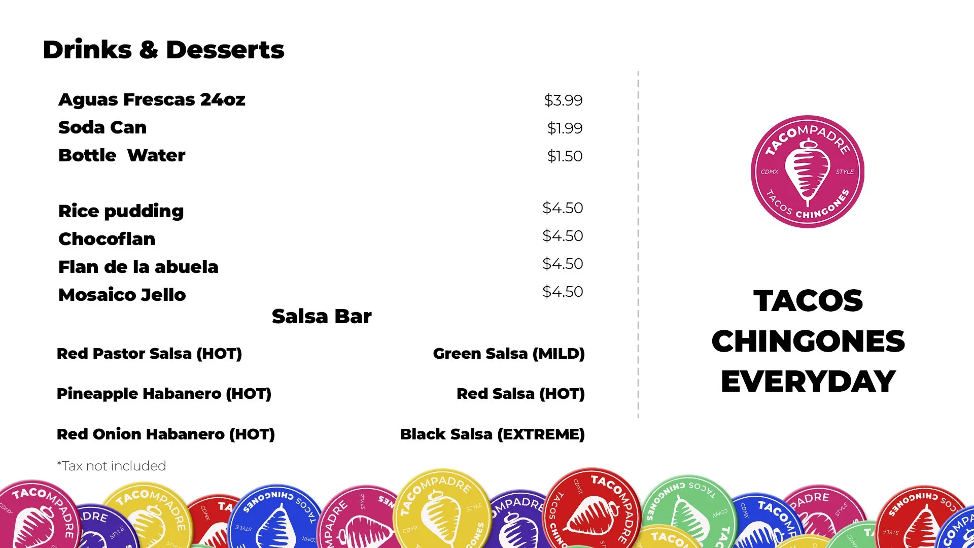 Menu Catering Tacompadre menu-catering-tacompadre