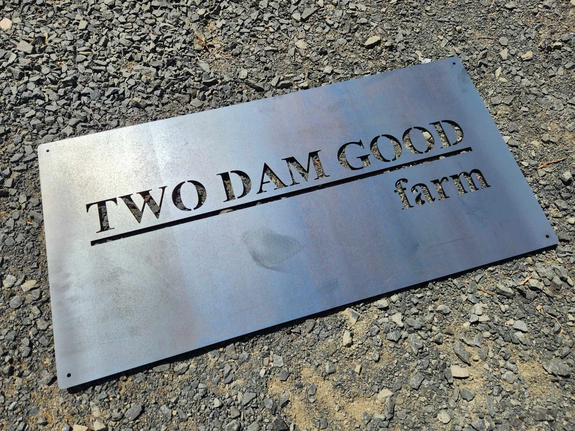 Custom Property Signs — Bega Valley Laser Cutting