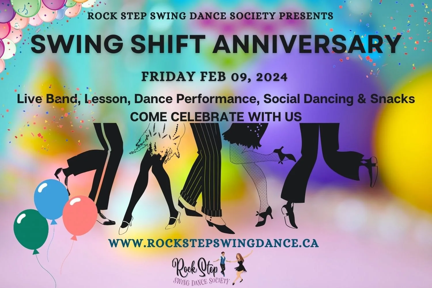 SWING SHIFT — Rock Step Swing Dance