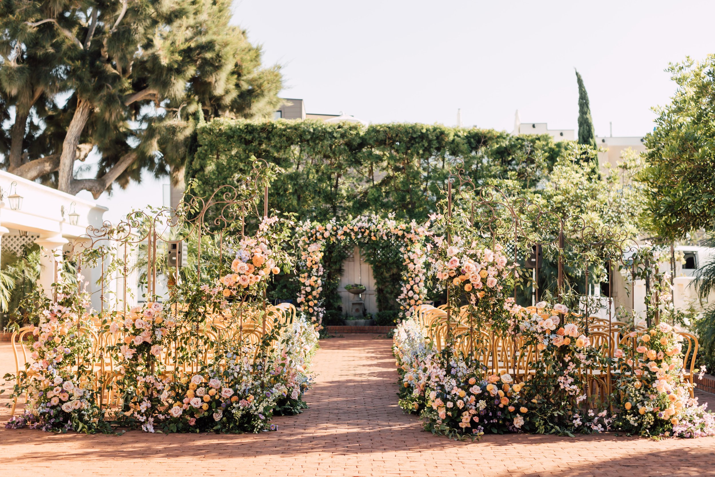 Rose Garden — Darlington House La Jolla, San Diego wedding event venue