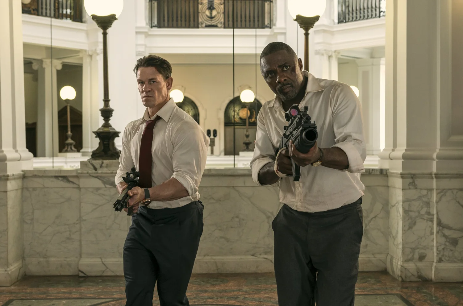 Idris Elba - John Cena Action Comedy HEADS OF STATE Gets Official ...