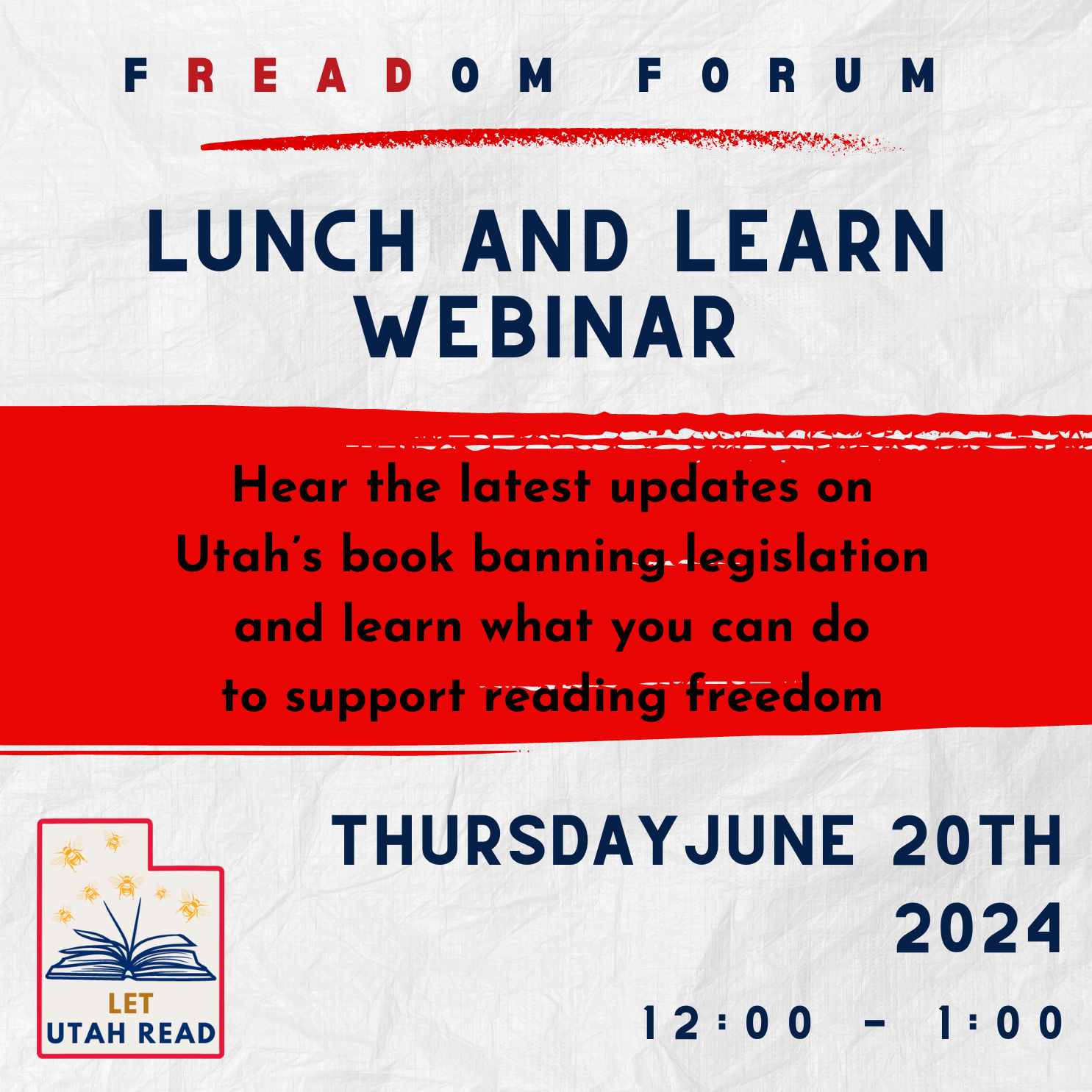 Events — LET UTAH READ