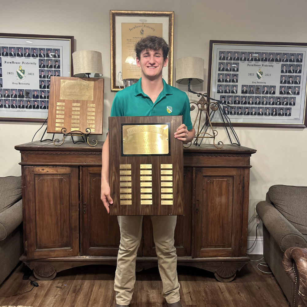 Dayne Long Wins FarmHouse Troy’s ‘23 Doane Award — FarmHouse Troy