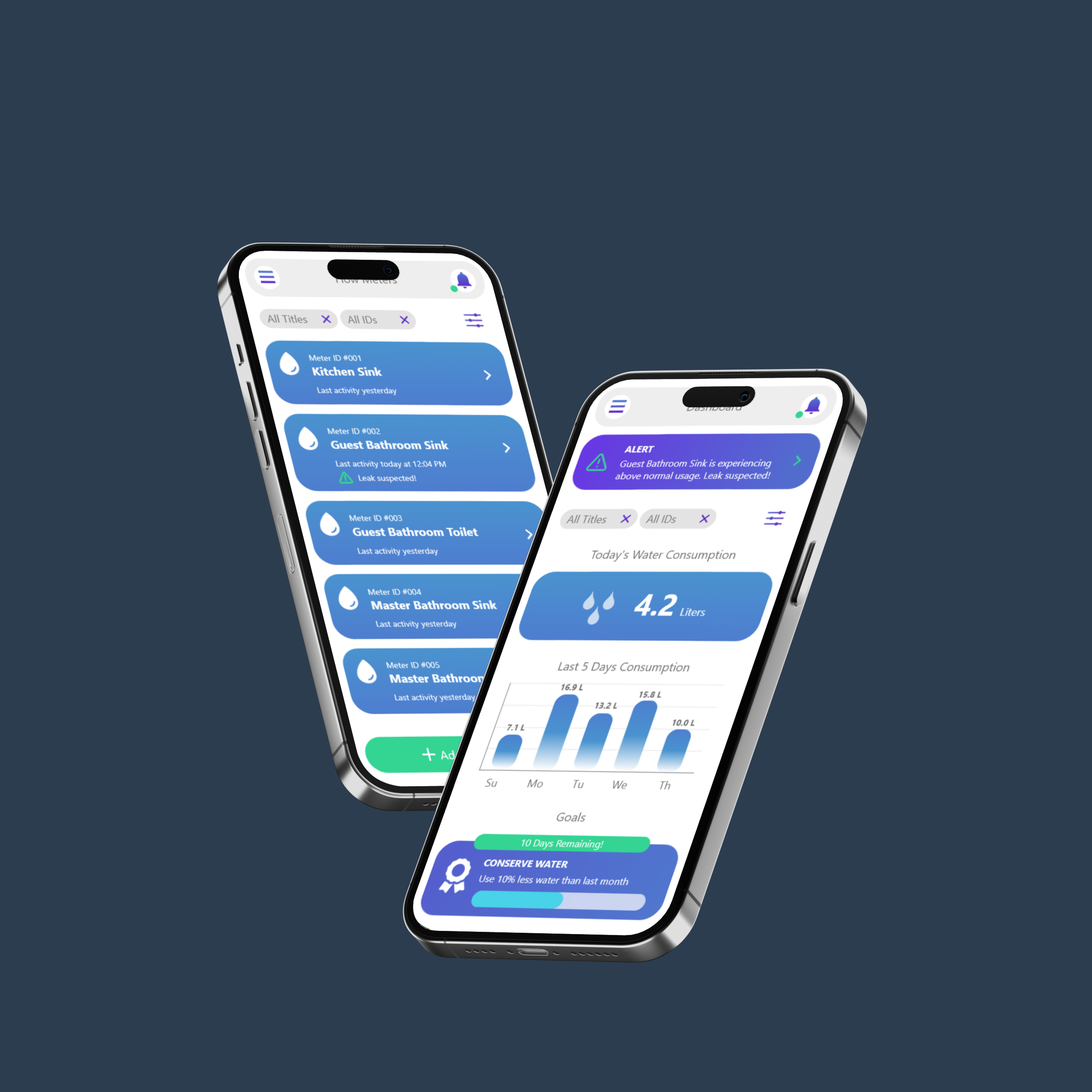 Water Analytics App — STELLA PARRIS Water Analytics App — STELLA PARRIS