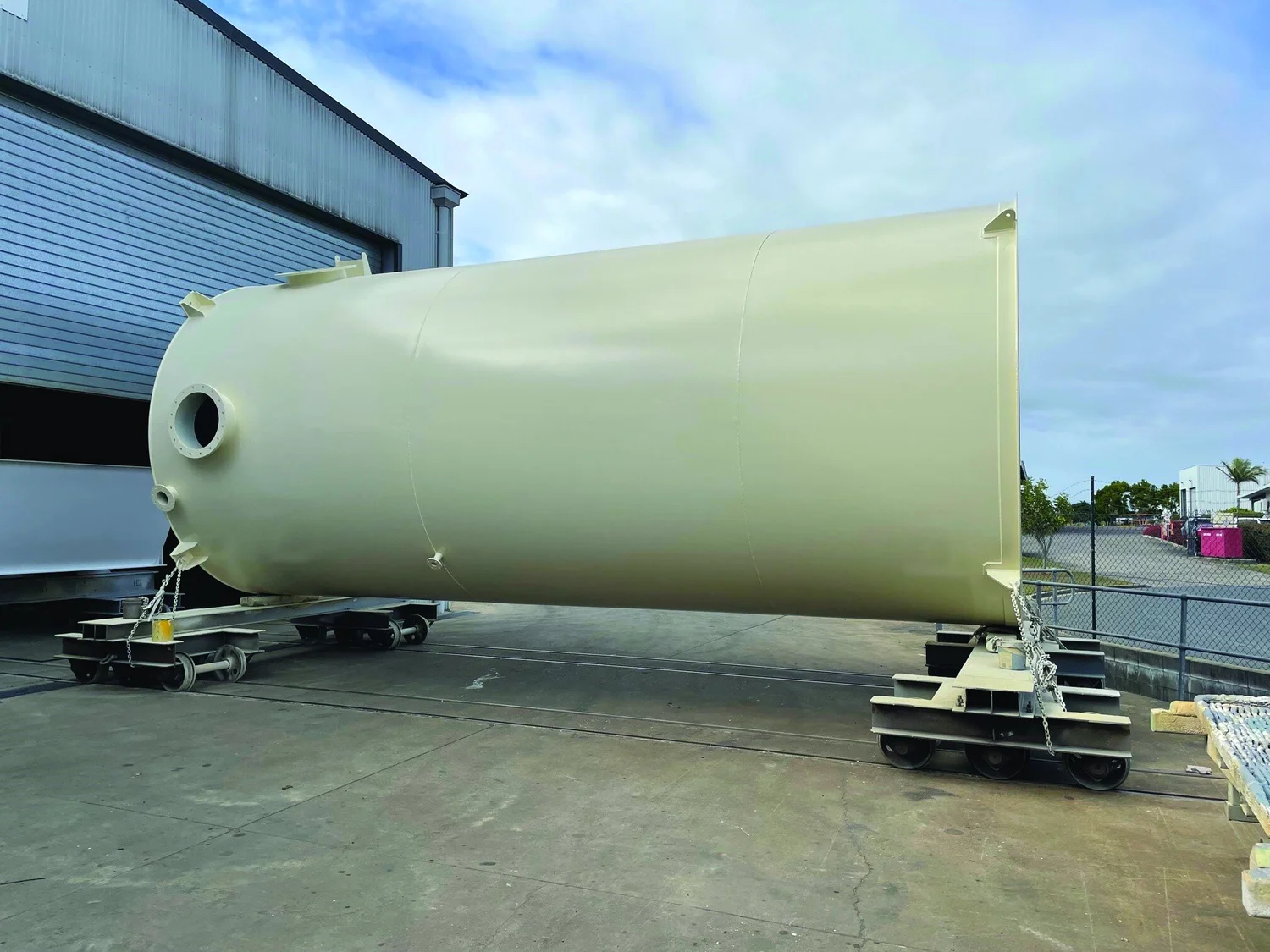 CHPP flotation feed sump — Steelarc Engineering