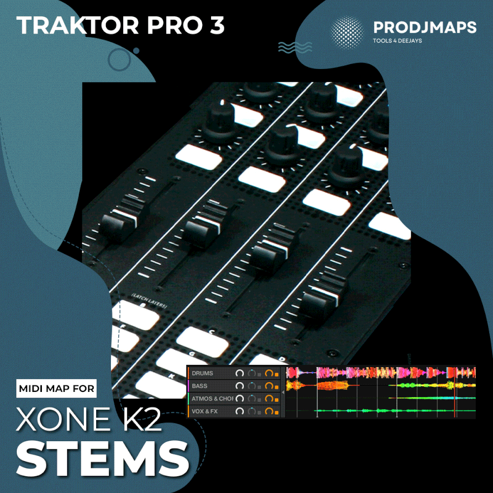 Mapeo para Traktor Pro 3 para Xone K2 Duo (2 unidades) — PRODJMAPS