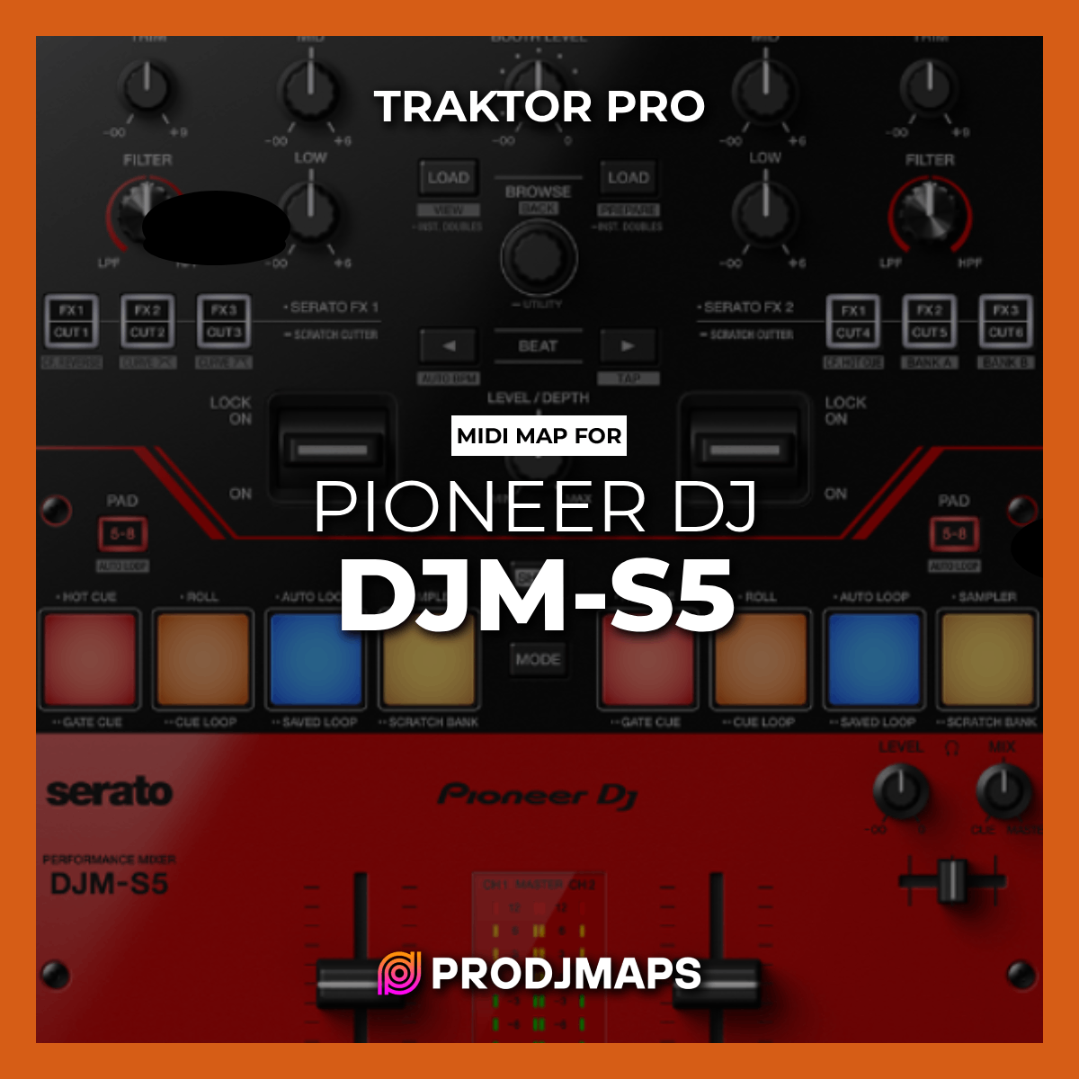 Mapeo mapping Pioneer DDJ-Rev1 for Traktor — PRODJMAPS