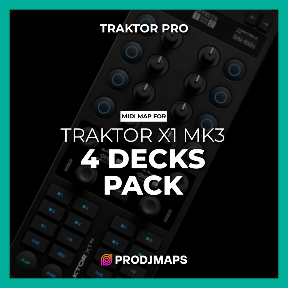 Mapping AKAI APC MINI MK2 Traktor Pro 3 — PRODJMAPS