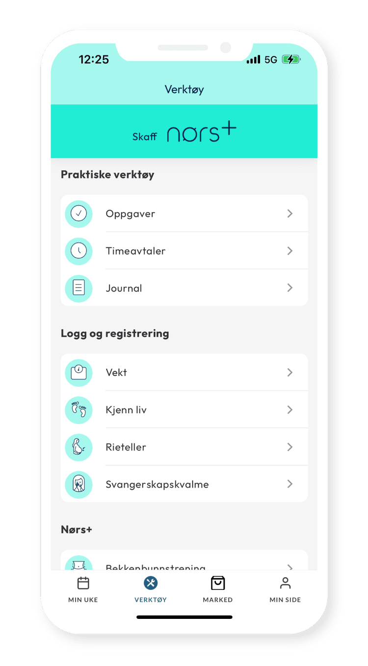 Appen Nørs - Hele Norges gravid- og foreldreapp — Nørs