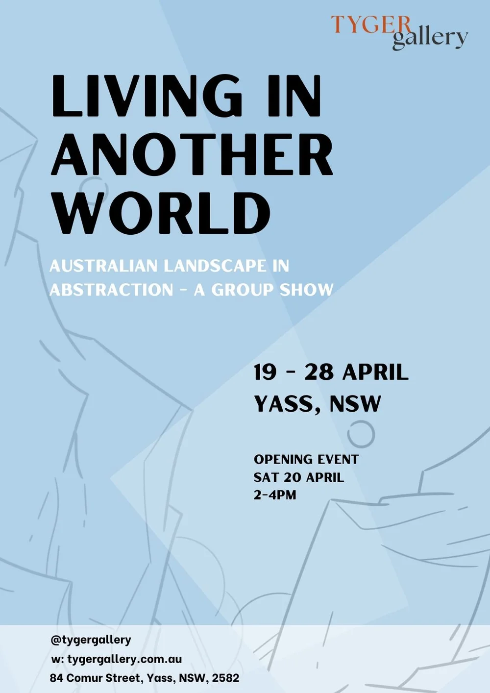Living in Another World opening celebrations — Tyger Gallery