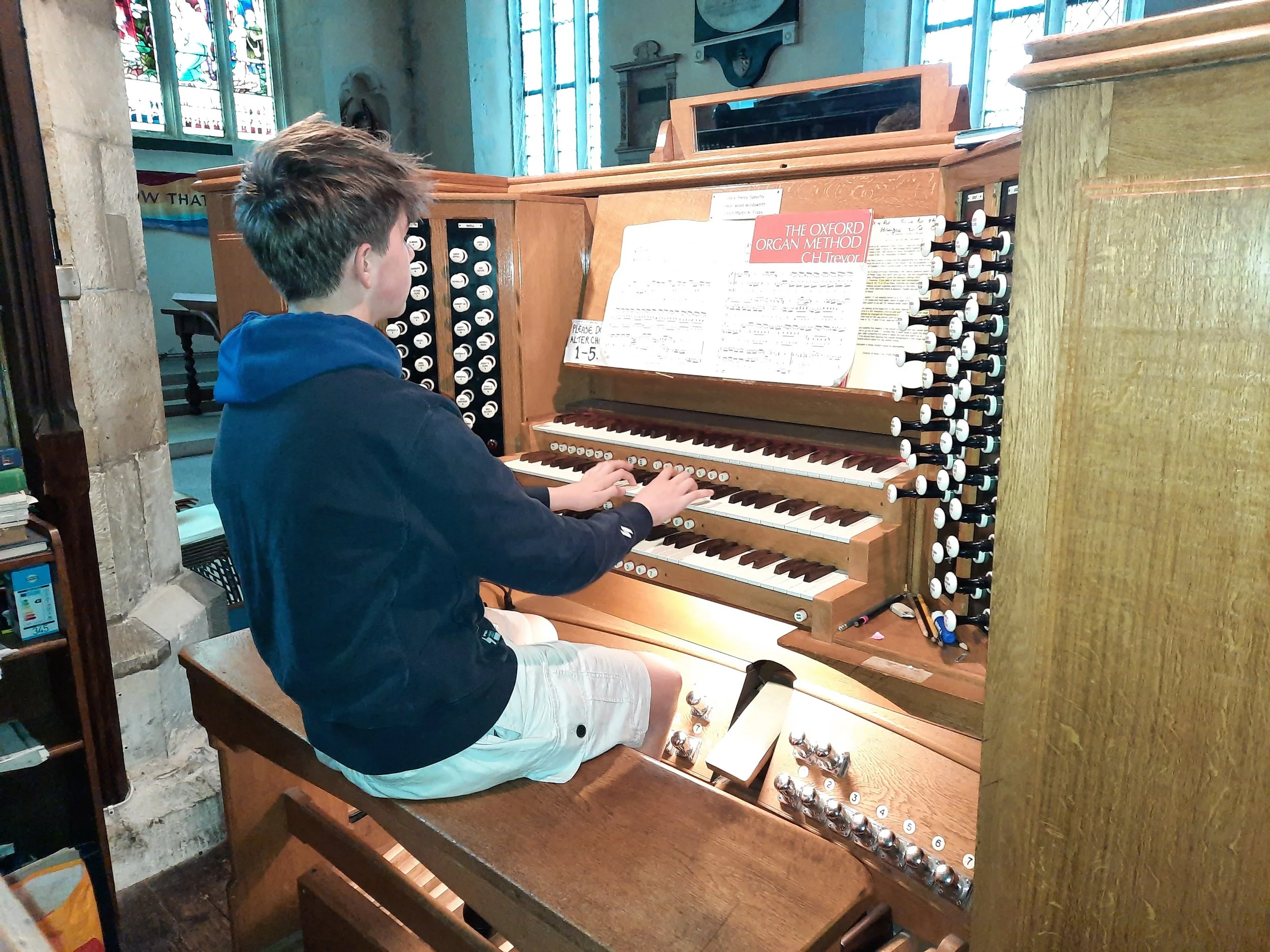 Organ lessons for young person through Project Bursary Scheme — St John ...