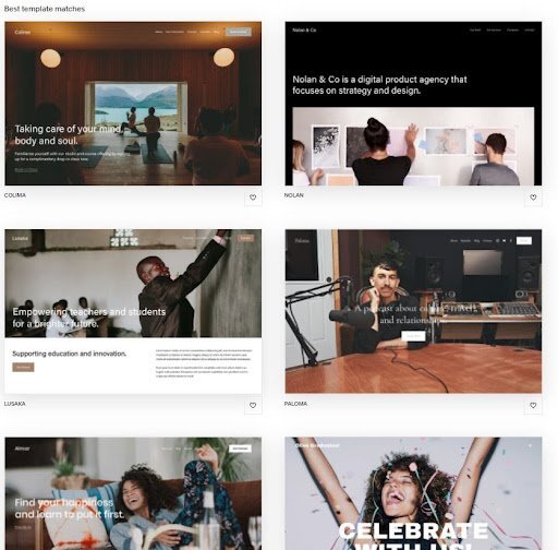 The Difference Between Squarespace Templates vs Custom Websites ... The Difference Between Squarespace Templates vs Custom Websites ...