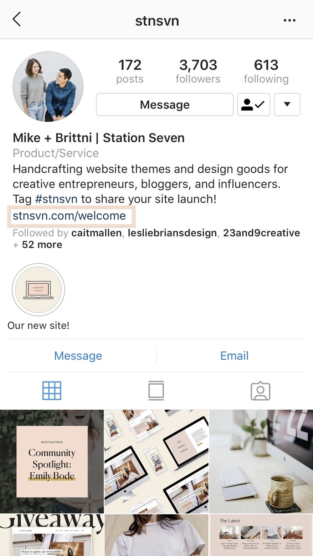How to Create a 'Link in Bio' Page in Squarespace — Station Seven