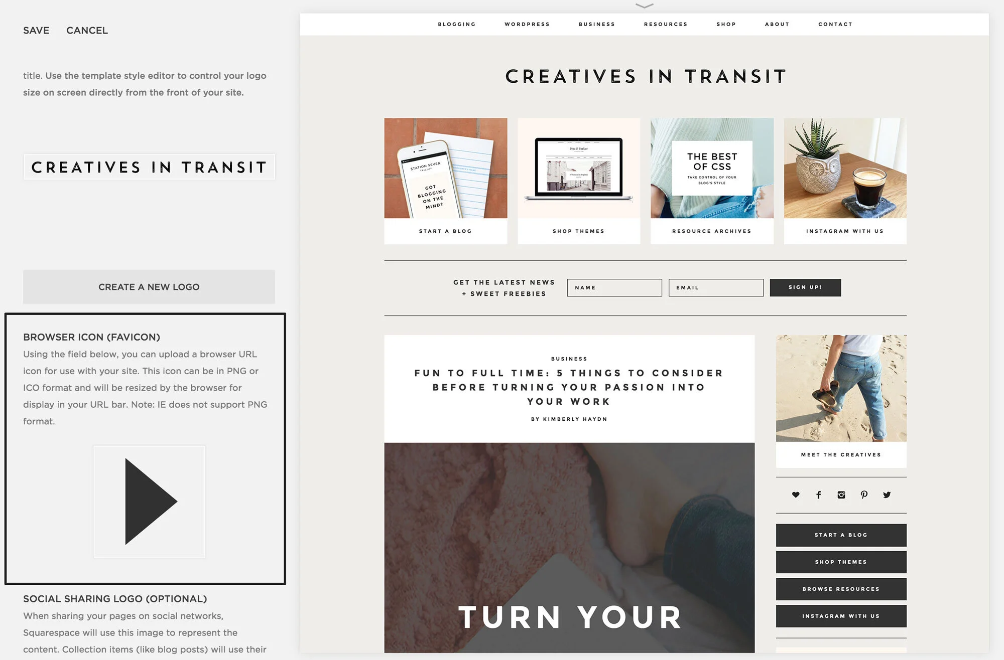 How to Add a Custom Favicon + Free Favicon Templates! — Station Seven