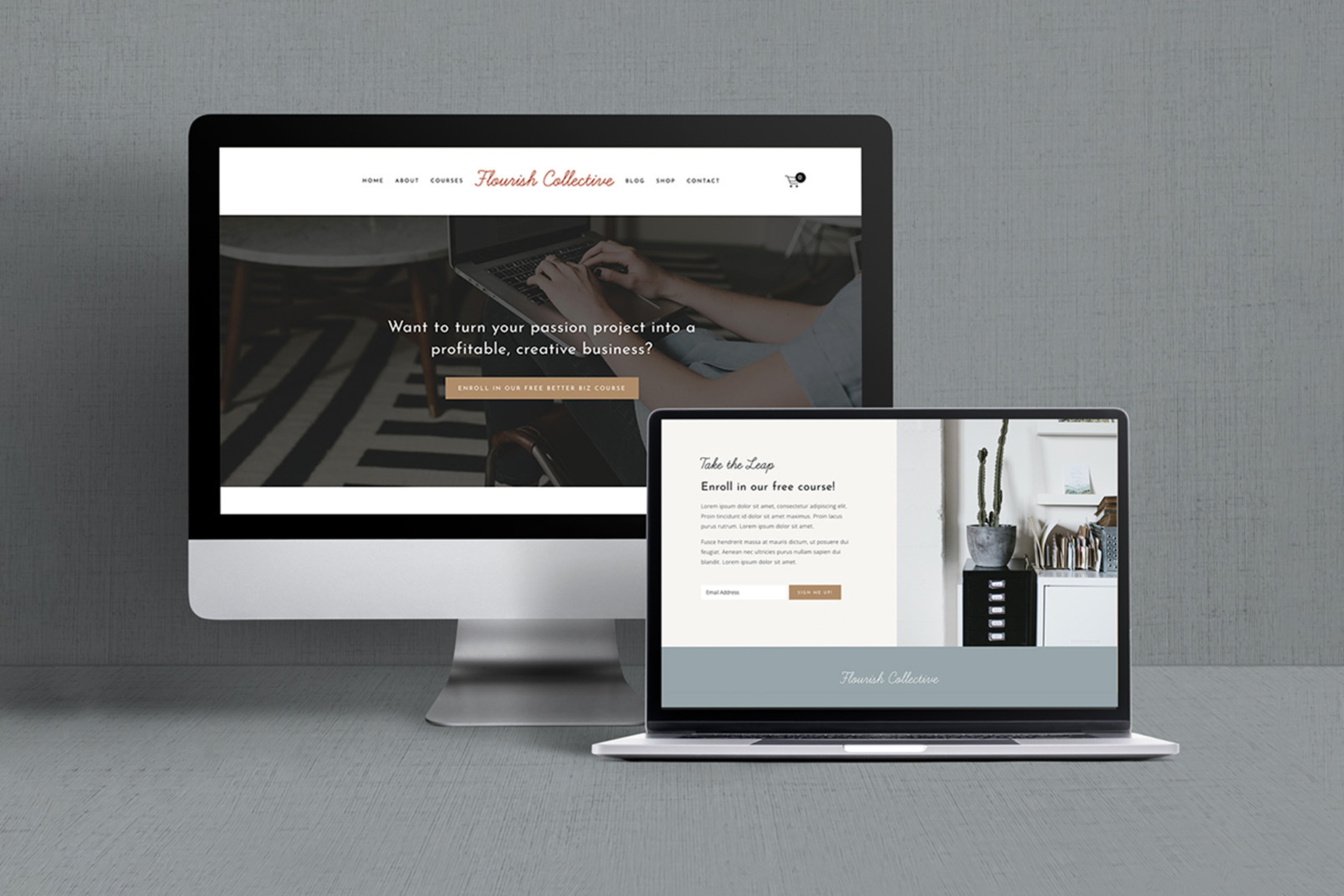 Station Seven - Squarespace Website Templates