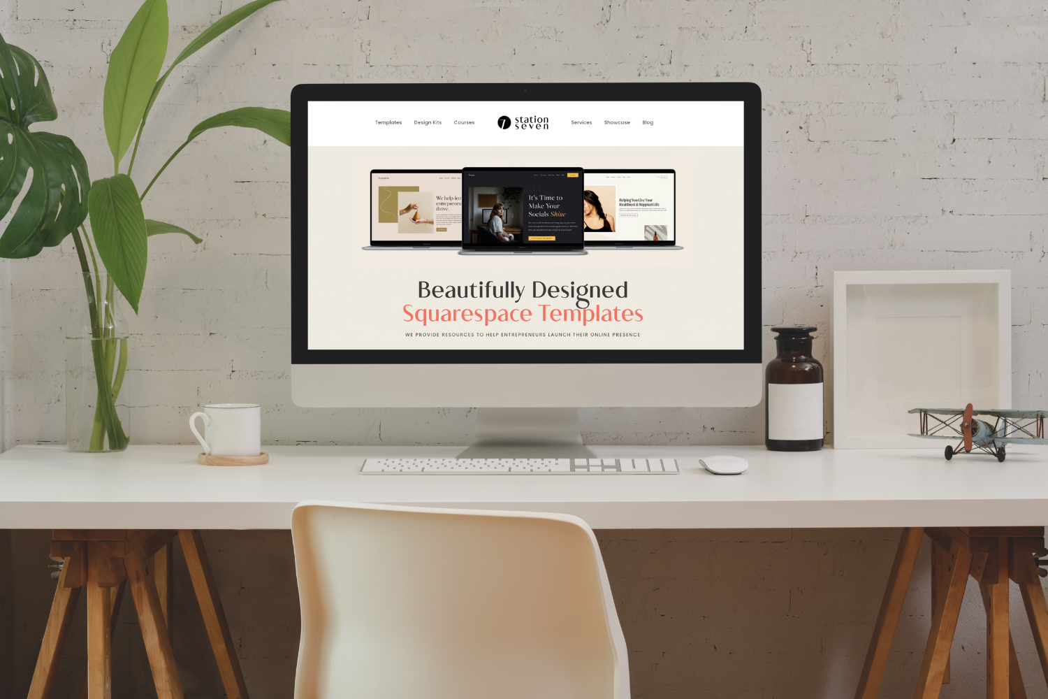 How To Make A Split Navigation In Squarespace 71 — Station Seven