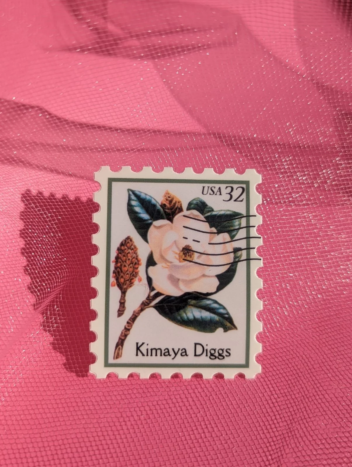 Vintage Postage Stamp Sticker — kimaya diggs