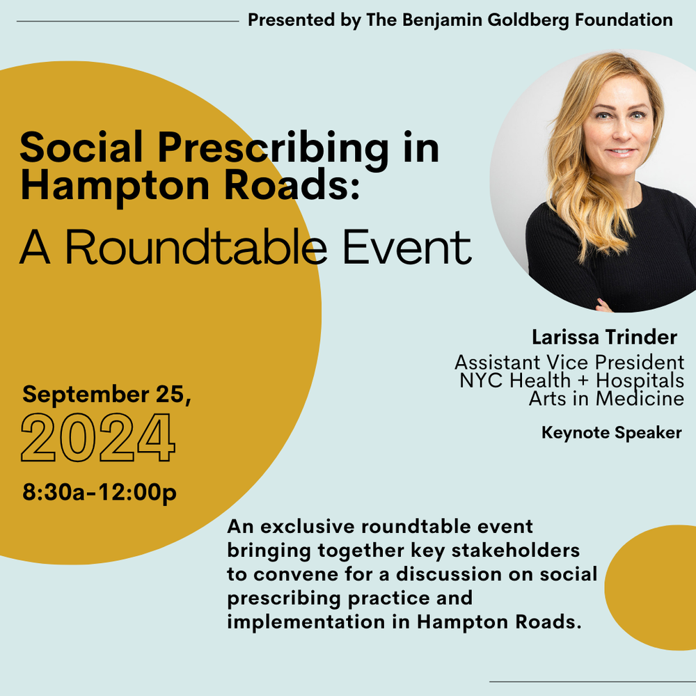 Social Prescribing — Benjamin Goldberg Foundation