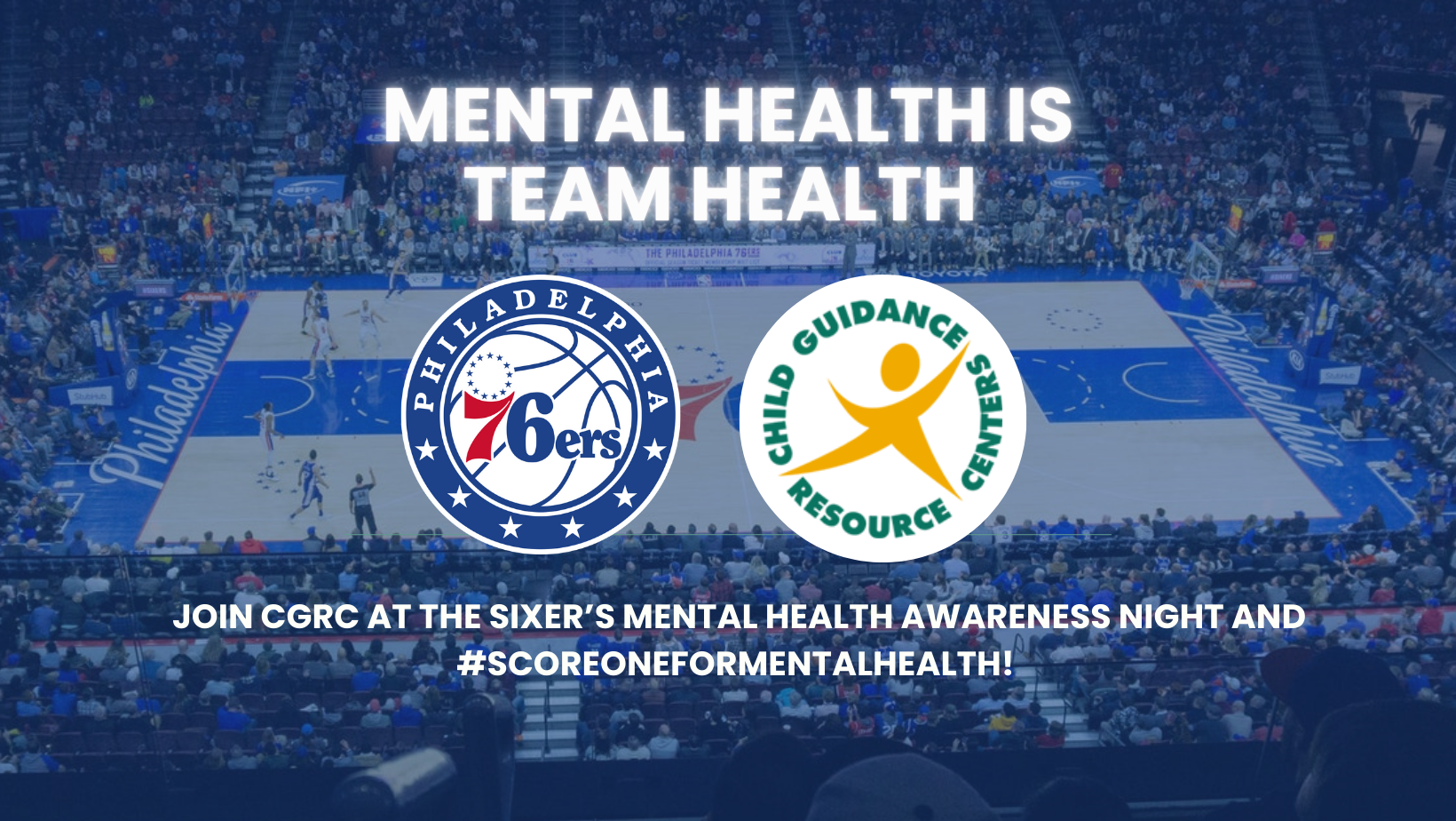 Mental Health Is Team Health | Sixers Mental Health Awareness Night ...