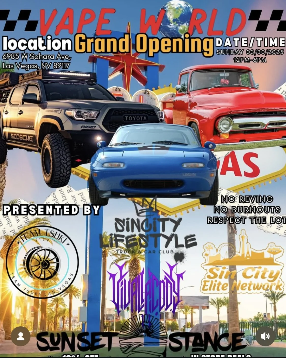 Vape World Grand Opening Team Tsuki Sincity Lifestyle Mar 30th 2025 ...