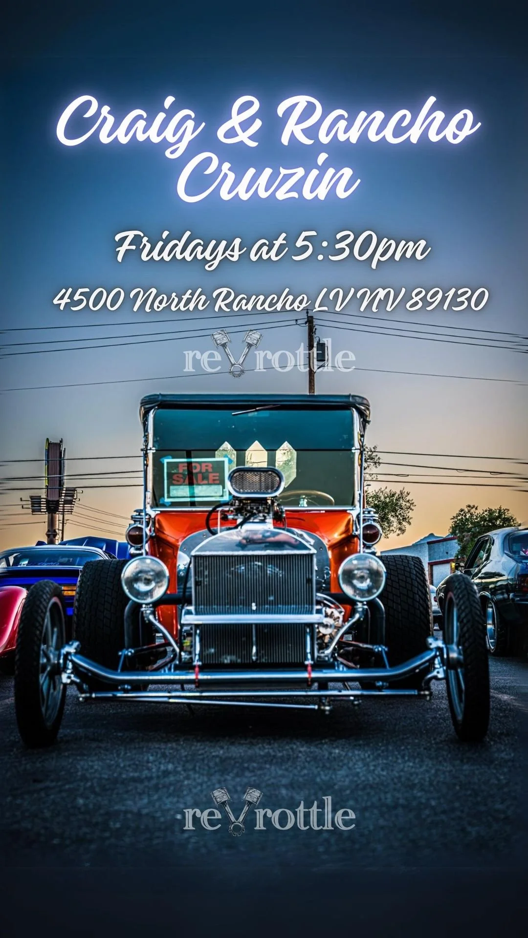 Craig and Rancho Cruzin at Boulevard Home Las Vegas Car Meet dec 26th ...