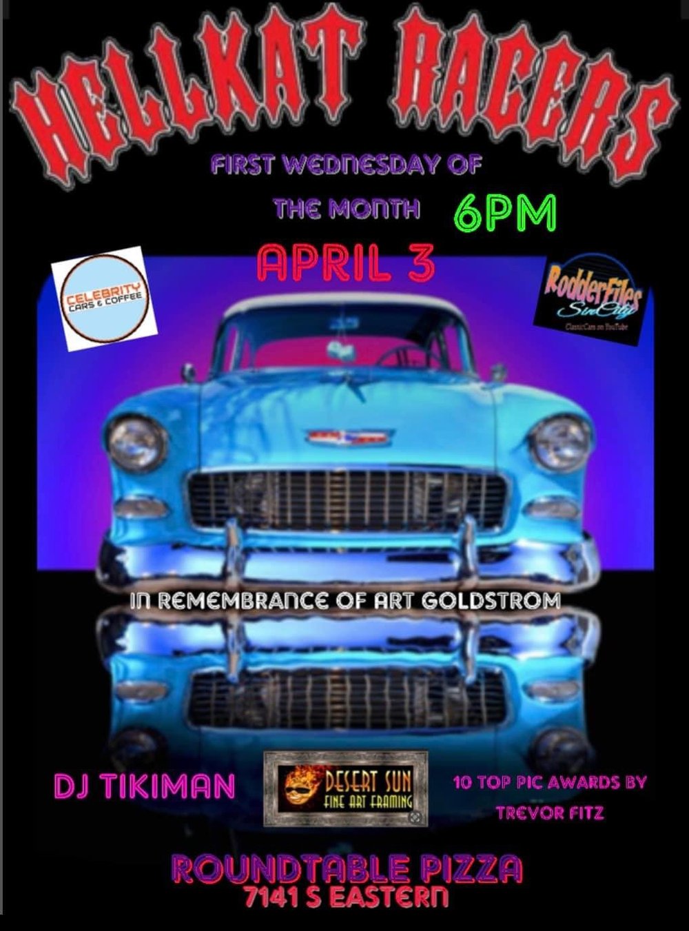 Hellkat Racers at Round Table Pizza First Wednesday of the Month - Wed ...