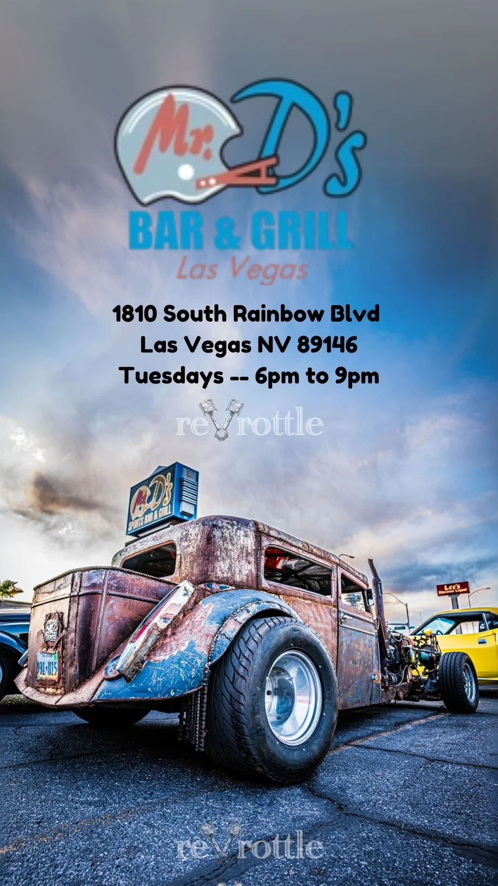 Mr Ds Bar and Grill Las Vegas Car Meet jan 20th 2026 - Revrottle - Vik ...